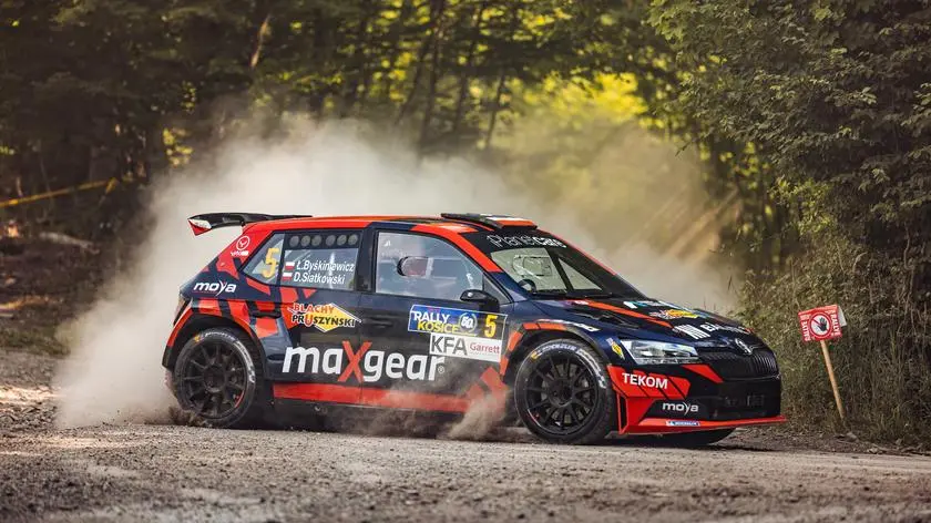 Byśkiniewicz i Siatkowski na 4. miejscu w Garrett 50. Rajdzie Koszyc - TVN