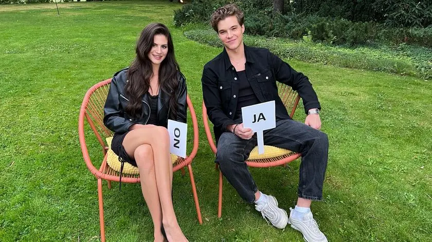 Julia i Hubert z "Top Model" wzięli udział w quizie na swój temat! - TVN