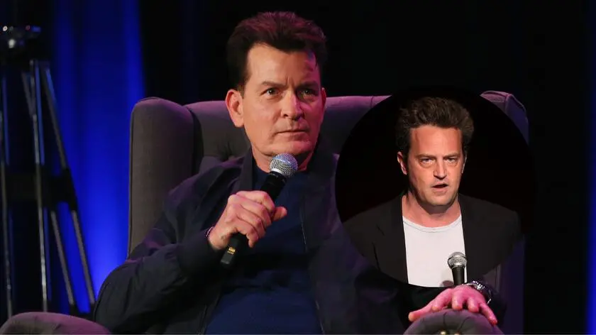 Charlie Sheen gorzko o ostatnich chwilach Matthew Perry'ego - TVN