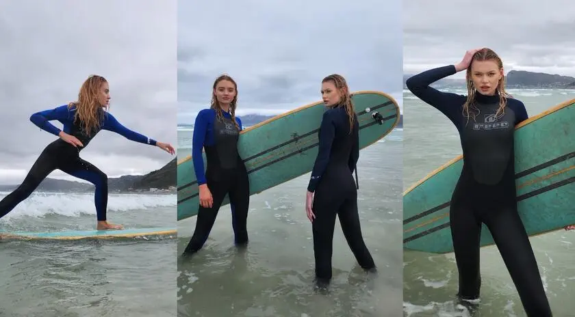 Top Model 1: Michalina i Natalia zwyciężczyniami zadania surferskiego ...