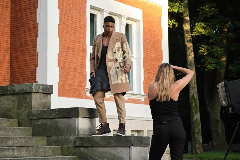 Top Model 11: Adrian Nkwamu nie czuł się swobodnie na sesji S11E05 - TVN
