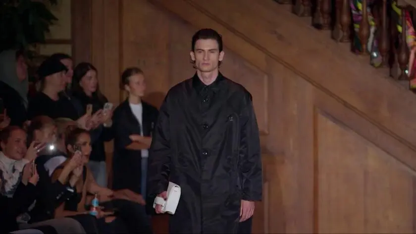 Top Model 12: Dominik Szymański zamknął pokaz marki Soeren Le Schmidt ...