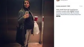 Anna Kerth pochwaliła się ciążowym brzuszkiem - TVN